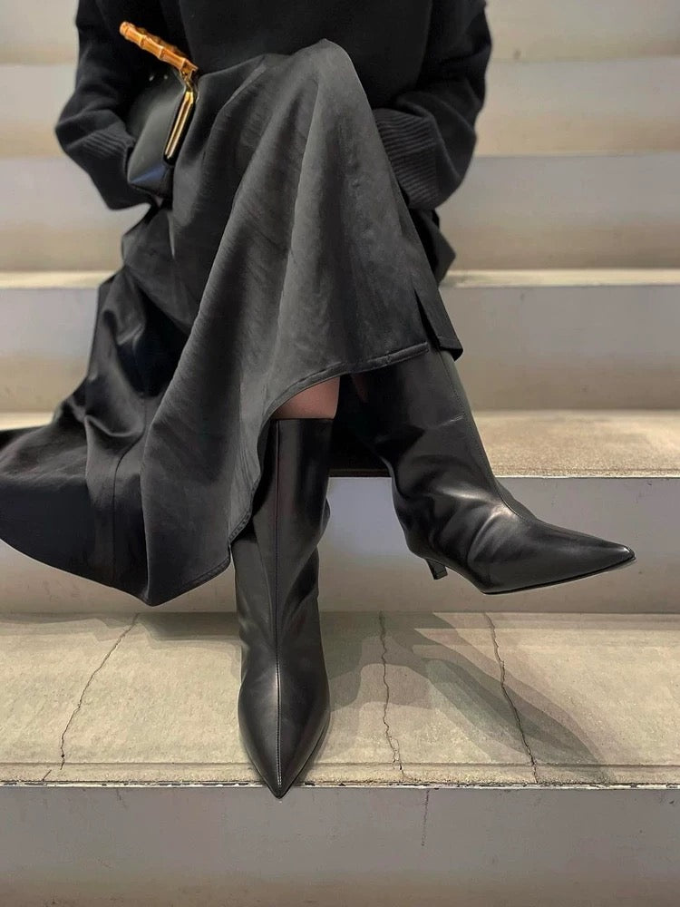 Lili boots in black – Anna Xi